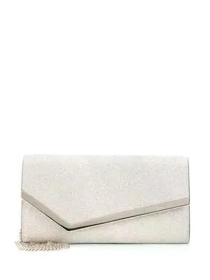 JIMMY CHOO Emmie Clutch Bag - Neutrals