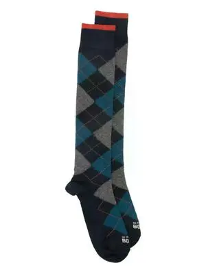 IN THE BOX Argyle Socks - Blue