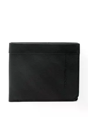 PIQUADRO Grained Wallet - Black