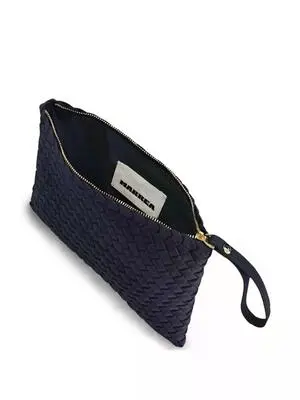 MARREA Woven Wristlet Clutch