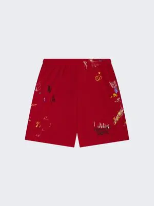GALLERY DEPT. Studio Gym Short Red