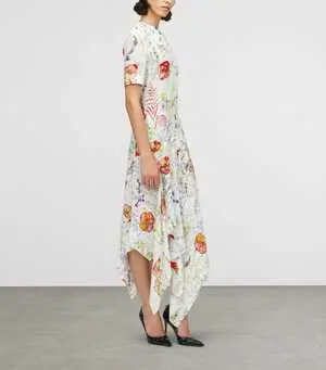 Alexander McQueen Floral Mini Dress