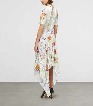 Alexander McQueen Floral Mini Dress
