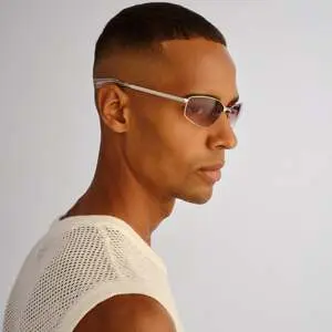 Le Specs Star Beam Sunglasses - Silver Brown