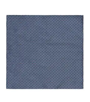 PAL ZILERI Silk Geometric Jacquard Handkerchief