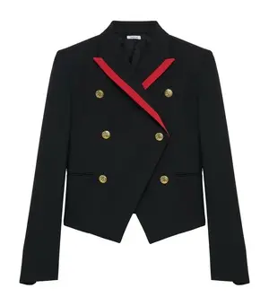 Alexander McQueen Wool Double-breasted Jacket