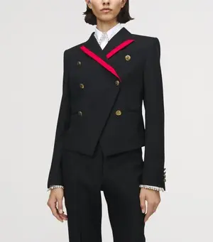 Alexander McQueen Wool Double-breasted Jacket