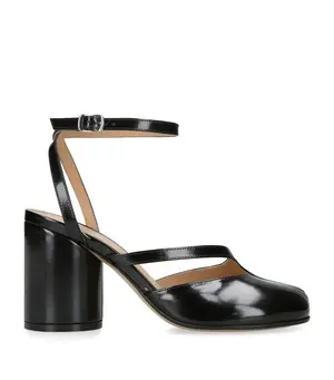 MAISON MARGIELA Leather Tabi Heeled Sandals