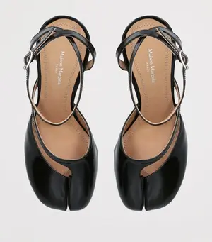 MAISON MARGIELA Leather Tabi Heeled Sandals