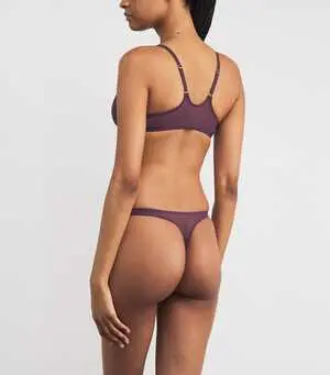 Wolford Sheer Opaque Thong