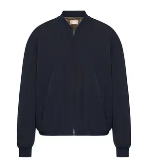 THE ROW Fenn Wool Bomber Jacket