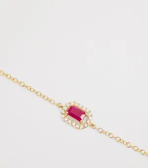 Shay Yellow Diamond And Ruby Bracelet