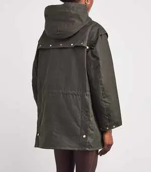 Barbour Waxed Aberford Jacket - Green
