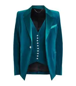 Rabanne Velvet Blazer