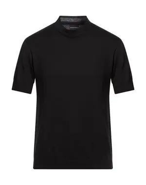 Emporio Armani Cotton Sweater - Black