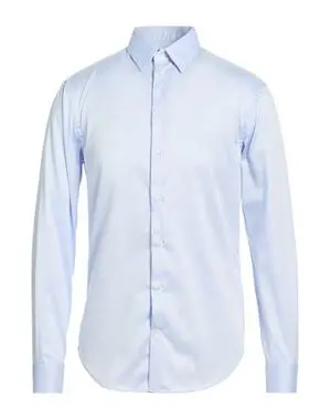 Emporio Armani Shirt Size Cotton, Elastolefin - Blue
