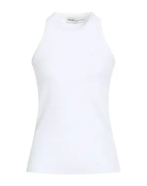 MODES Ribbed Tank Top - White