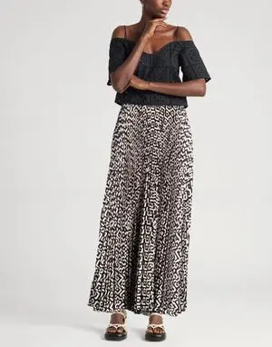VICOLO Maxi Pleated Skirt