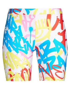 CHIARA FERRAGNI Printed Cycling Shorts - White