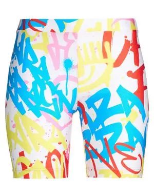 CHIARA FERRAGNI Multicolor Graffiti Print Cycling Shorts