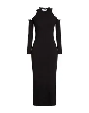 MSGM Ribbed Jersey Maxi Dress