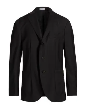 Boglioli Blazer Midnight Size Wool, Polyester, Elastane - Black