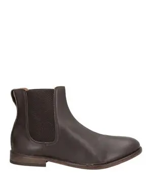 Moma Dark Calfskin Ankle Boots