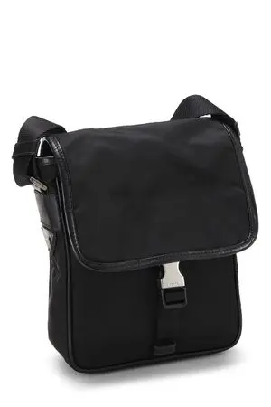 Prada Buckle Flap Messenger Bag