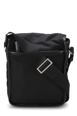Prada Buckle Flap Messenger Bag