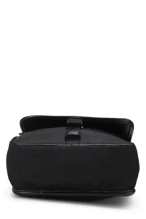 Prada Buckle Flap Messenger Bag