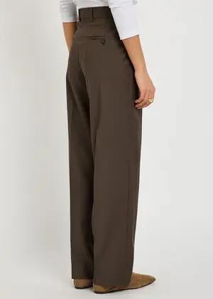 TOTEME Straight-leg Wool Trousers