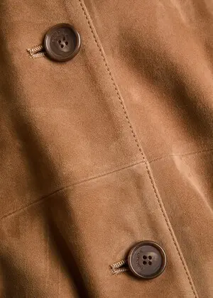 Simkhai Marley Suede Jacket - Camel