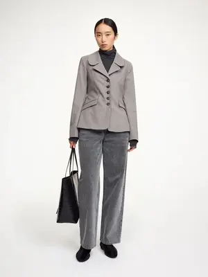 BY MALENE BIRGER Adrienna Single-breasted Blazer - Brown Mel
