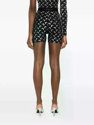 MARINE SERRE Moon Print Shorts