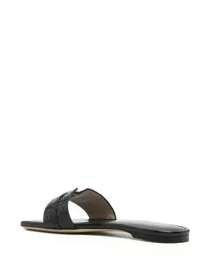 TOM FORD Embossed Hardware Detail Pumps - Black