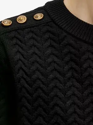 Guess Chevron Buttoned Sweater