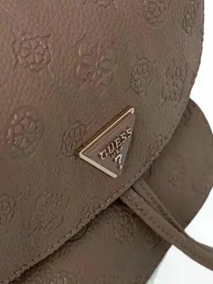 Guess Embossed Backpack With Logo