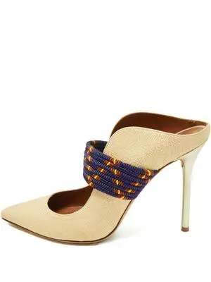 MALONE SOULIERS Raffia Cord Pumps