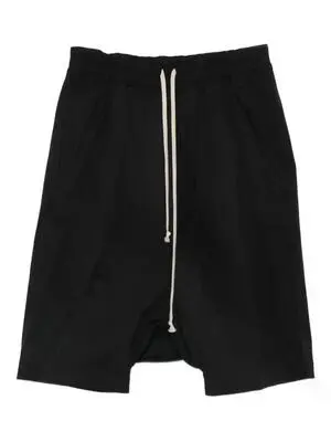 Rick Owens Drawstring Drop-crotch Shorts