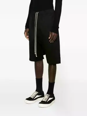 Rick Owens Drawstring Drop-crotch Shorts