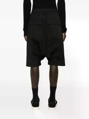 Rick Owens Drawstring Drop-crotch Shorts