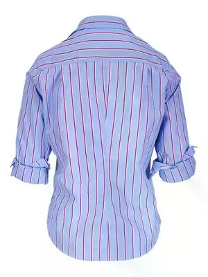 Frank & Eileen Barry Striped Cotton Shirt