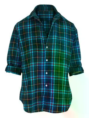 Frank & Eileen Eileen Plaid Blouse