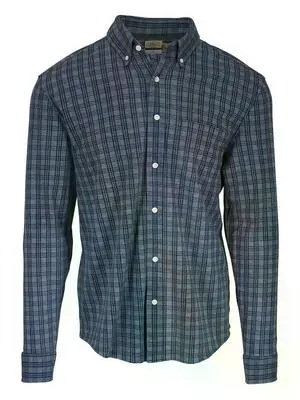 Faherty Brand Button-down Checked Shirt - Blue