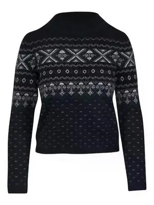 Vince Fair Isle Crew-neck Sweater