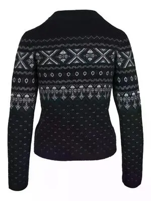 Vince Fair Isle Crew-neck Sweater