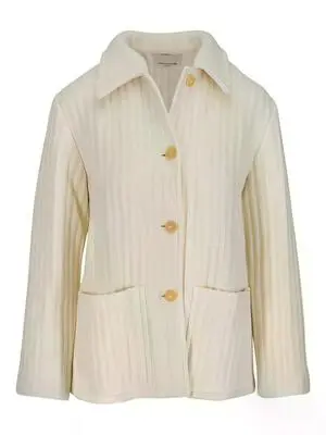 Lafayette 148 New York Buttoned Collared Jacket