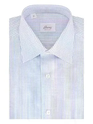Brioni Checked-pattern Shirt