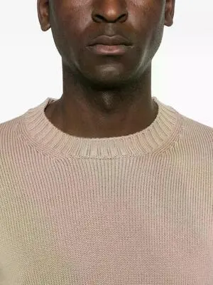 KANGRA Ribbed-trim Crew-neck Sweater