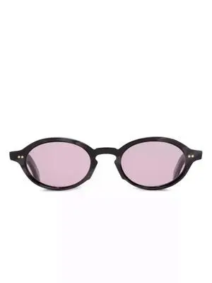 CUTLER & GROSS Round-frame Sunglasses - Black